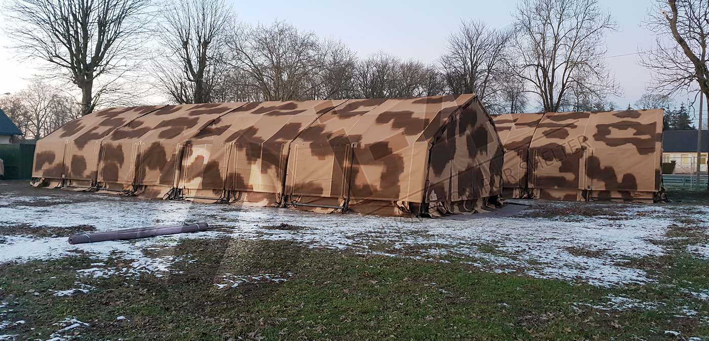 Tente atelier - I-4S - Innovation for shelter - Tente militaire - Abri ...